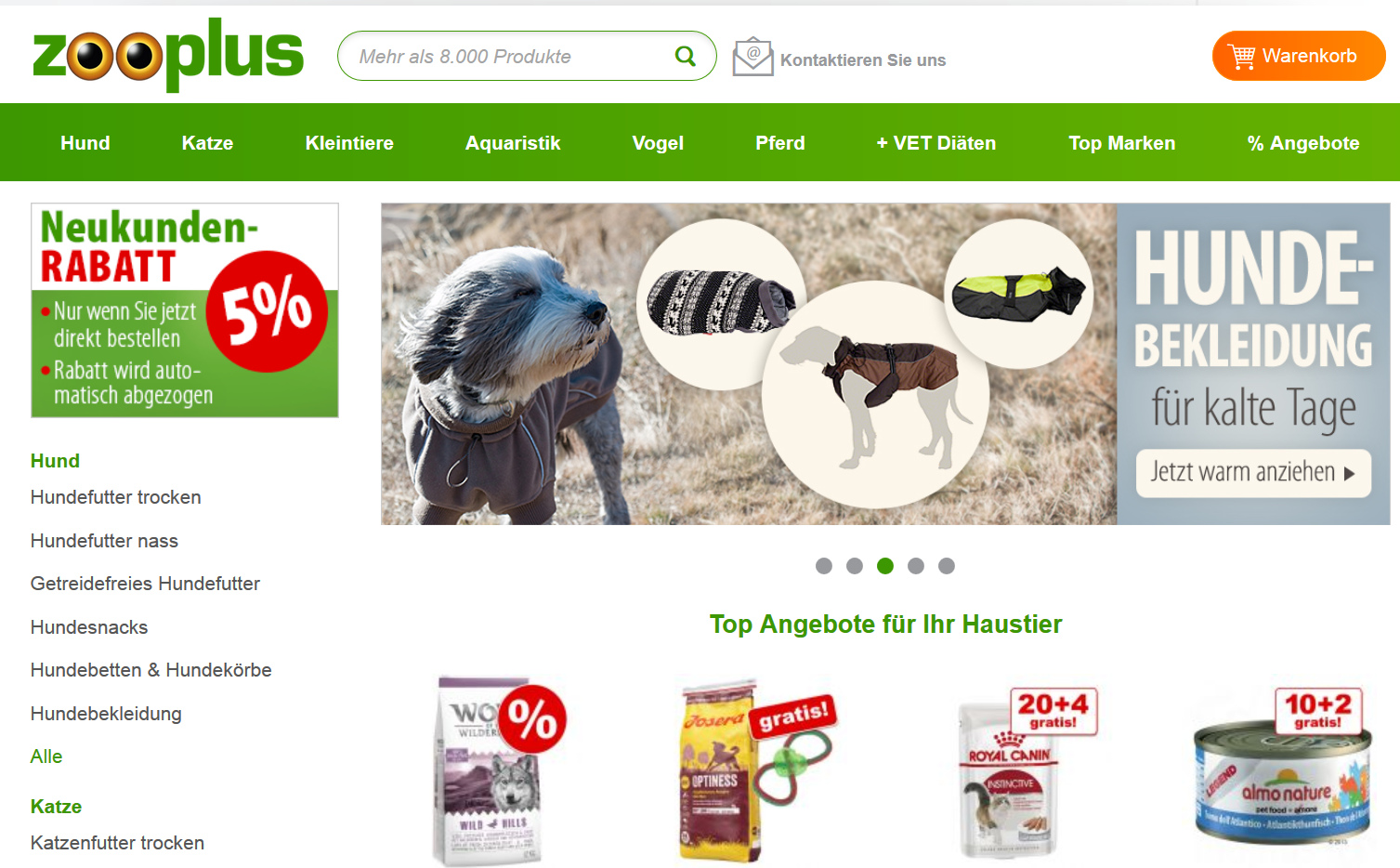 zooplus AG__Plus 21 Prozent in den ersten drei Quartalen