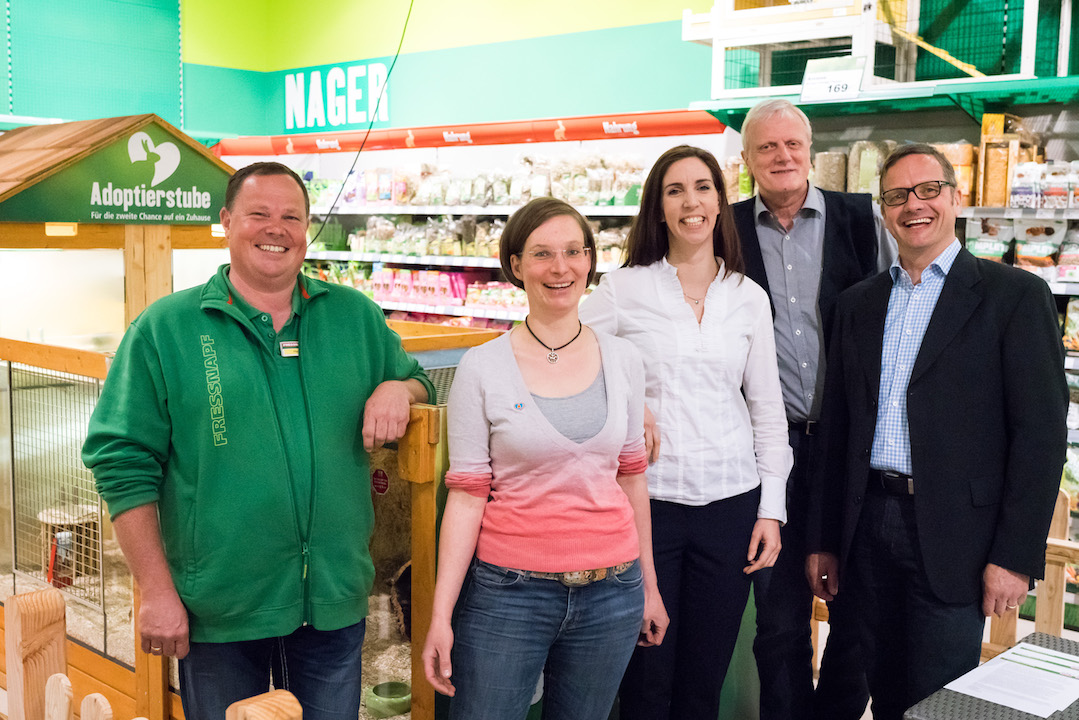 Fressnapf Mannheim__Neue Adoptierstube zur Tiervermittlung