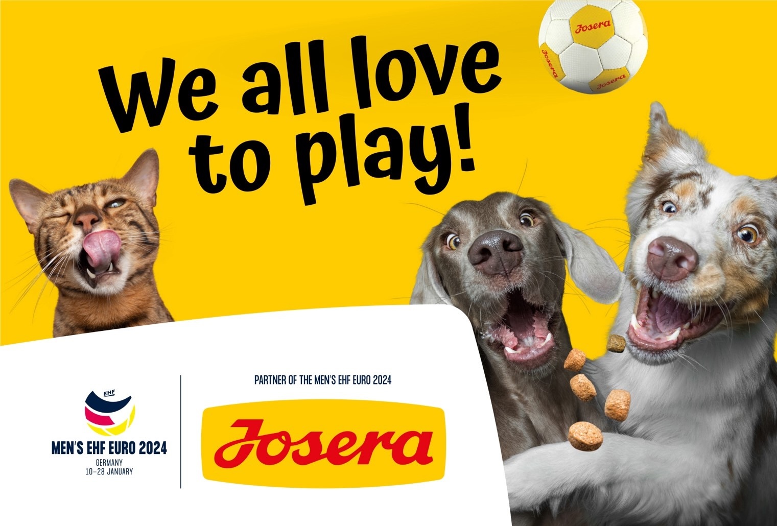 Josera Petfood__Partner der Handball-EM in Deutschland